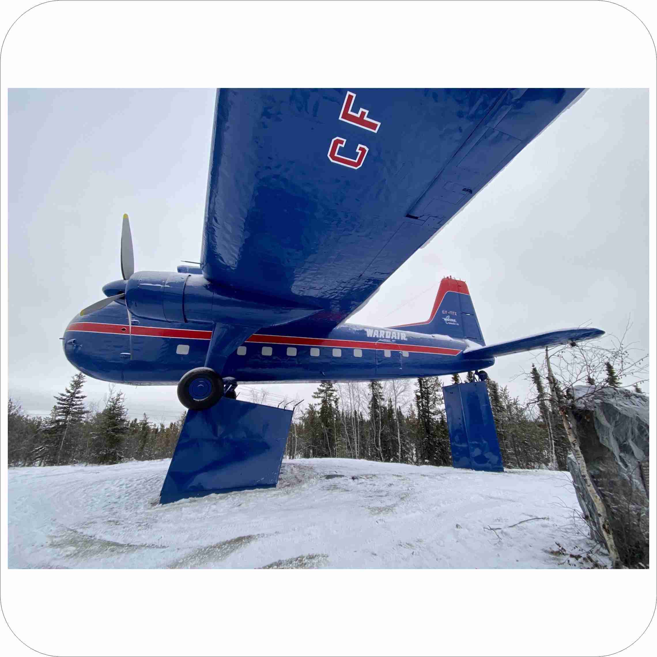 2182 - Bristol Freighter Mk.31 - Wardair Yellowknife – Above & Below ...