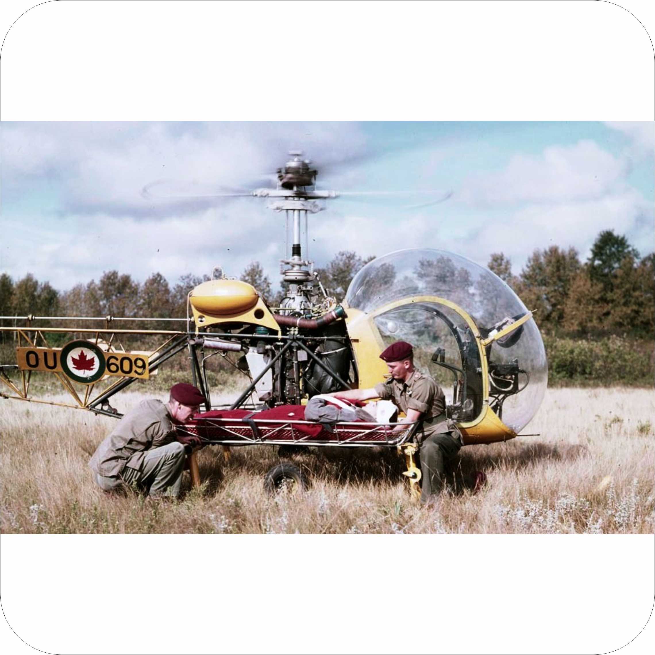 2128 - Bell 47s in RCN and RCAF Service – Above & Below Scale Graphics Ltd.