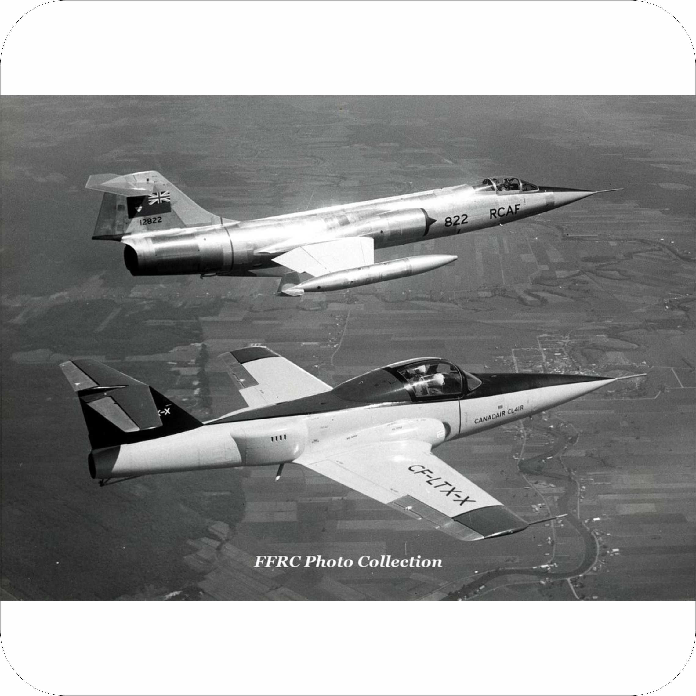 1004 - Canadair CL-41R Tutor RADAR Trainer – Above & Below Scale ...