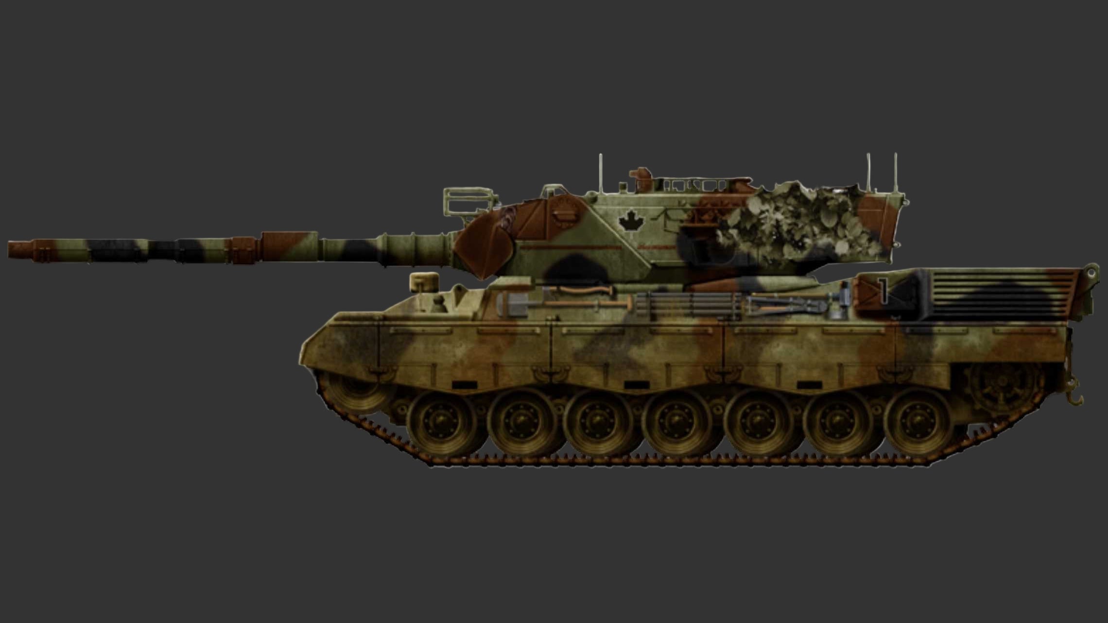 2015 - Leopard C1 MBT – Above & Below Scale Graphics Ltd.